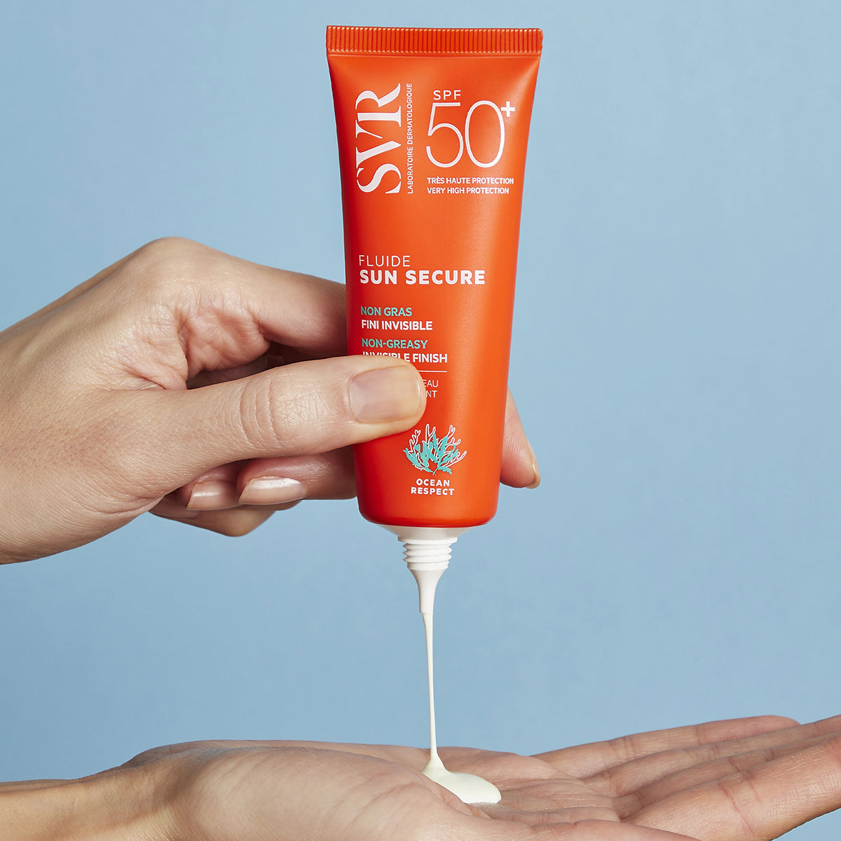 SUN SECURE Fluid SPF50+ - Light, mattifying sunscreen