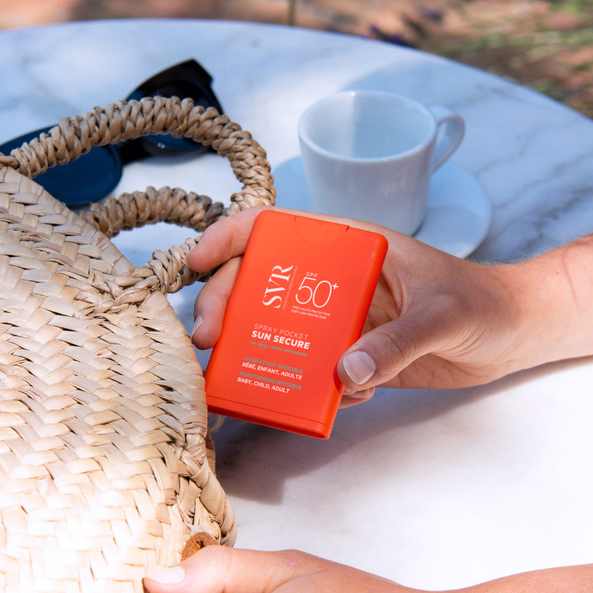 SUN SECURE Spray Pocket SPF50+ - Practical sunscreen