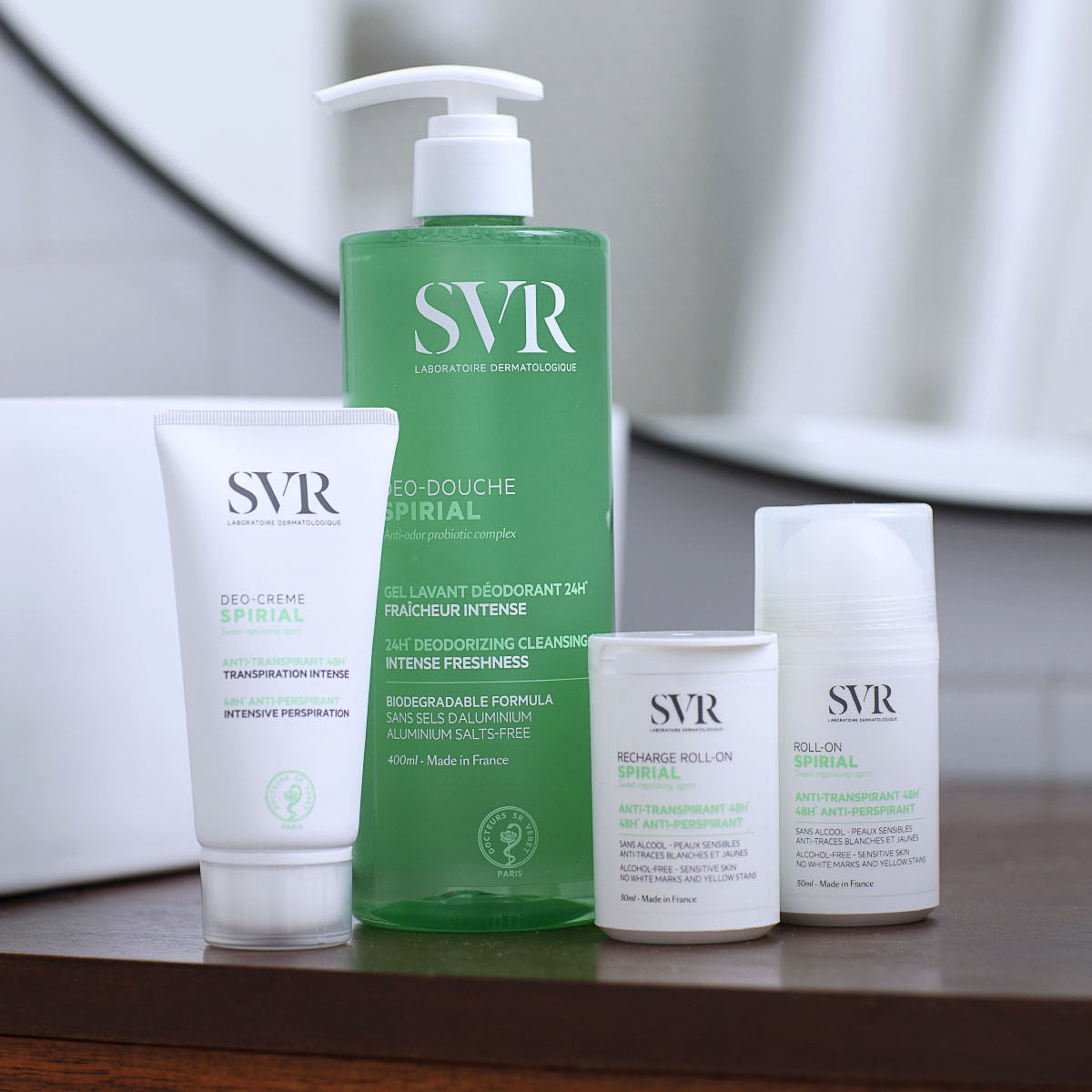 [SPIRIAL] Deo-Cream - Deodorant to control perspiration - SVR